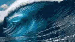 Big Ocean Waves Rolling GIF | GIFDB.com