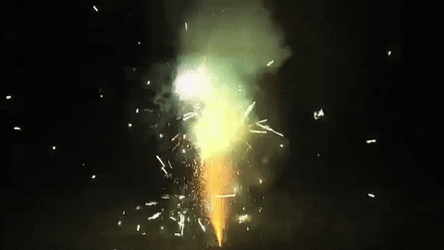 Big Smoking Sparklers GIF | GIFDB.com