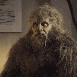 Bigfoot Evil Smirk GIF | GIFDB.com