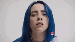 Billie Eilish Crying Blood GIF | GIFDB.com