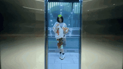 Billie Eilish Elvator Exit GIF | GIFDB.com