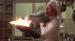 Billy Madison Laughing At Chef In Fire GIF | GIFDB.com
