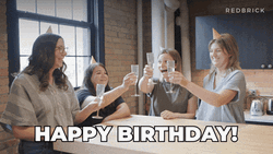 Birthday Cheers On Girls Party GIF | GIFDB.com
