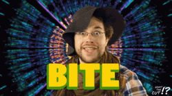 Bite Text In Music Video GIF | GIFDB.com