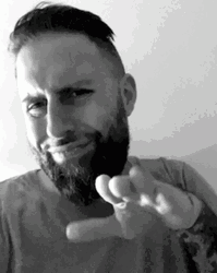Black And White Guy Meh GIF | GIFDB.com