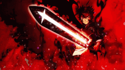 Black Clover Asta Flaming Sword GIF | GIFDB.com