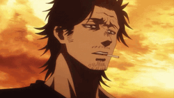 Black Clover Yami Sukehiro Talking GIF | GIFDB.com