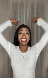 Black Girl Breanna Rutter Smile GIF | GIFDB.com