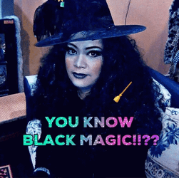 Black Magic Pretty Witch Meme GIF | GIFDB.com