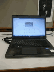 Black Work Laptop Shaking GIF | GIFDB.com