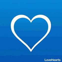 Rotating Blue Heart GIF | GIFDB.com