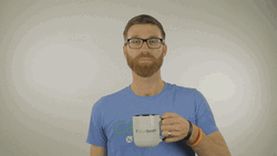 Blonde Beard Man Straight Face GIF | GIFDB.com