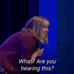 Blonde Girl Are Can You Hear Me Now GIF | GIFDB.com