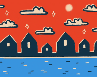 Blue Cat Strolling In Scooter GIF | GIFDB.com