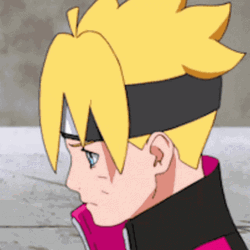 Boruto Forehead Protector Removed GIF | GIFDB.com