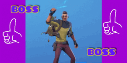 Fornite Hugo Boss GIF | GIFDB.com