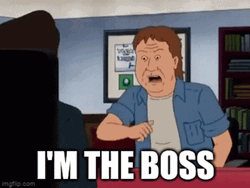 I'm The Boss GIF | GIFDB.com