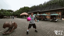 Bottle Cap Challenge Spinning Ball GIF | GIFDB.com