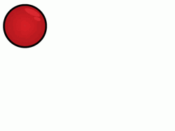 Bouncing Animated Red Ball Drop GIF | GIFDB.com