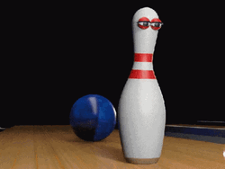 Bowling Pin Fighting Attack GIF | GIFDB.com