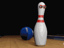 Bowling Ball Slap Pin Animation GIF | GIFDB.com
