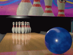 Bowling Ball Strike Loop Animation GIF | GIFDB.com