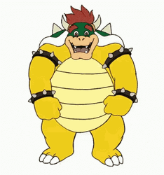 Bowser King Koopa Dancing Anime GIF | GIFDB.com