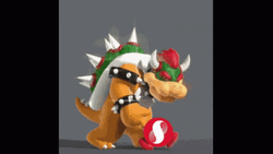Bowser King Koopa Walking GIF | GIFDB.com