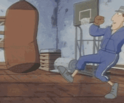 Boxing Inspector Gadget GIF | GIFDB.com