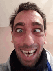 Boy Going Loco Crazy Face GIF | GIFDB.com