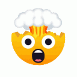 Brain Blast Shocked Emoji GIF | GIFDB.com