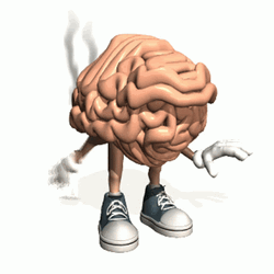 Brain Is Smoking After Overworking GIF | GIFDB.com