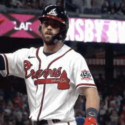 Braves Chop Dansby Atlanta Braves GIF | GIFDB.com
