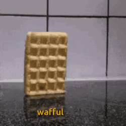 Bread Falling Over Wafful Meme GIF | GIFDB.com