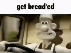 Bread Falling Over Wallace And Gromit GIF | GIFDB.com