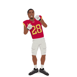 Breece Hall Animated Dancing Fireworks Background GIF | GIFDB.com