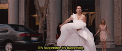 Bridesmaids Bride Running GIF | GIFDB.com