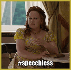 Bridgerton Nicola Coughlan Speechless GIF | GIFDB.com