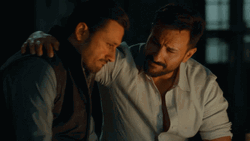 Bro Hug Comforting Each Other GIF | GIFDB.com