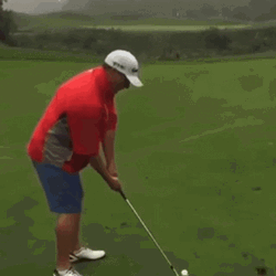 Broken Golf Club After Golf Swing GIF | GIFDB.com