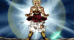 Broly Fights Vegeta GIF | GIFDB.com