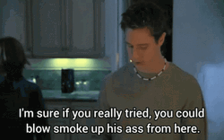 Jason Dohring Brown Noser GIF | GIFDB.com