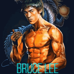 Bruce Lee Mad Pose GIF | GIFDB.com