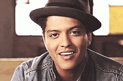 Bruno Mars Smiling Music Video GIF | GIFDB.com