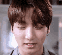 Bts Jungkook Staring Wink GIF | GIFDB.com