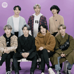 Bts Spotify 7 Hand Gesture GIF | GIFDB.com