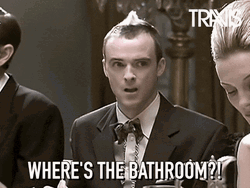 Bubble Guts Where's The Bathroom GIF | GIFDB.com