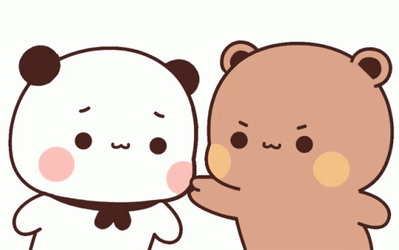 Bubu And Dudu Being Sweet GIF | GIFDB.com