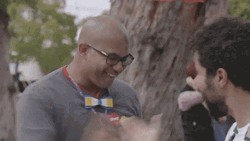 Buddy Chest Bump GIF | GIFDB.com