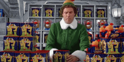 Buddy The Elf Shocked Face GIF | GIFDB.com
